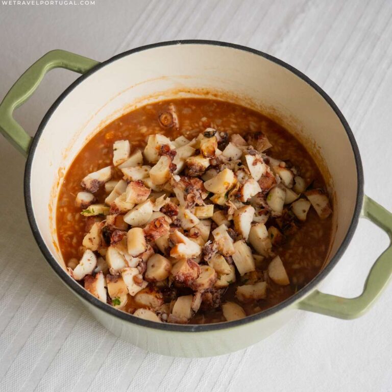 Portuguese Octopus Rice - How to Make Arroz de Polvo