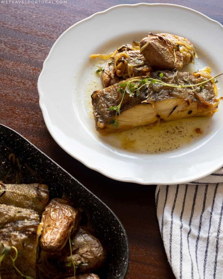 Bacalhau à Lagareiro: Portuguese Oven Baked Cod