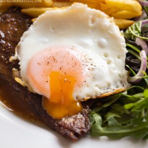 Bitoque de Vaca – Portuguese Steak with Egg on Horseback